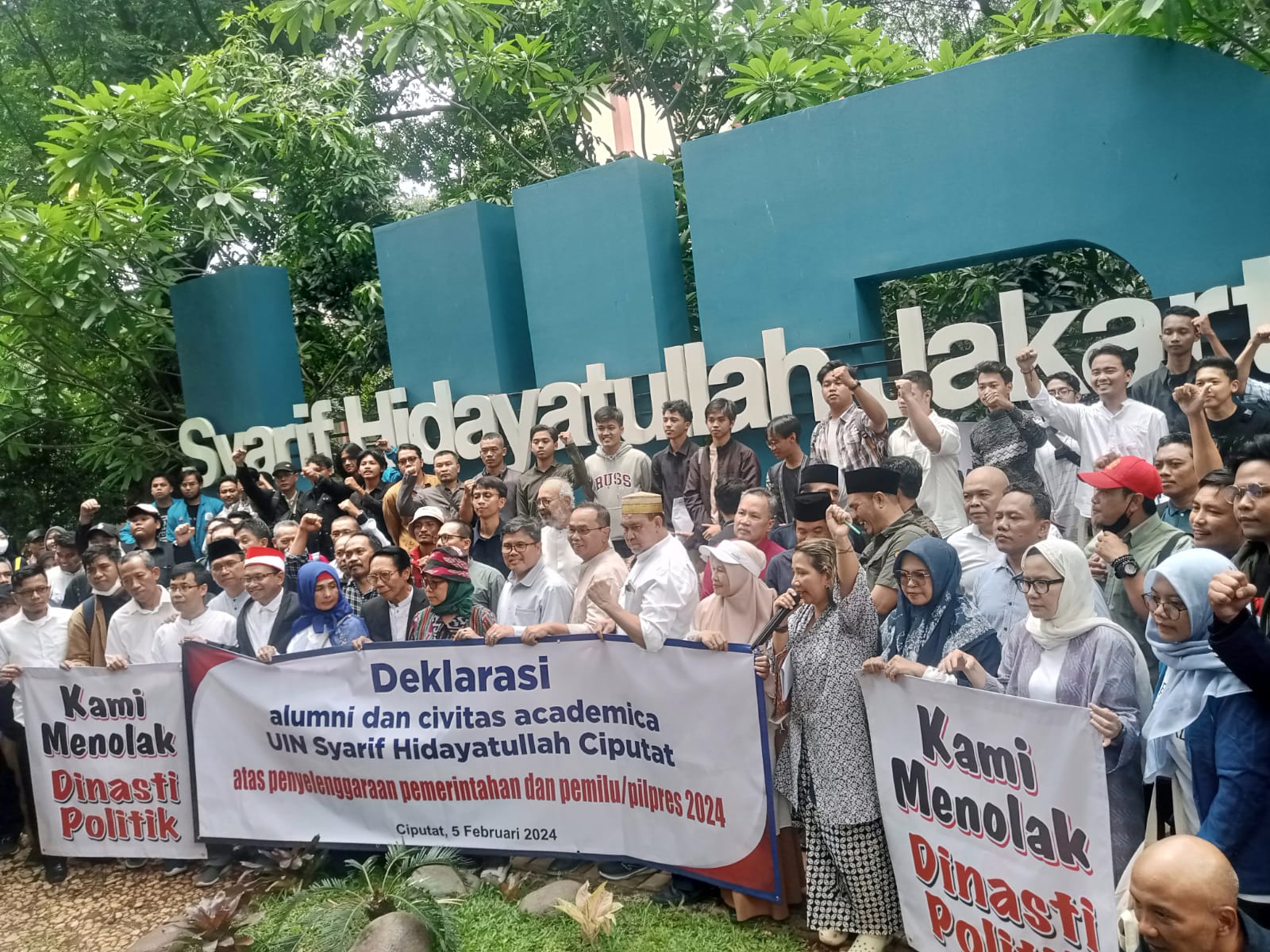 Seruan Ciputat, Pemerintah Harus Netral Dalam Kontestasi Pemilu 2024